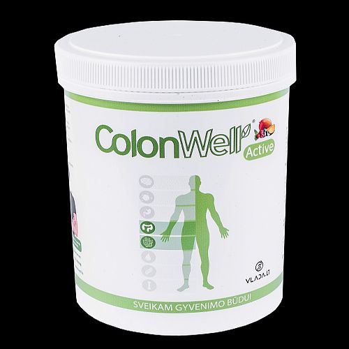 ColonWell Active (400 g) – žarnynui ir lieknėjimui, vaisių slonio (su ...
